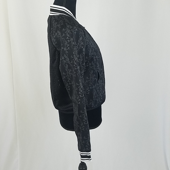 Fabletics | Tops | Fabletics Women S Tia Bomber Jacket Net Back | Poshmark